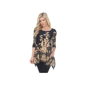 White Mark Women's Marlene Tunic Top - Walmart.com