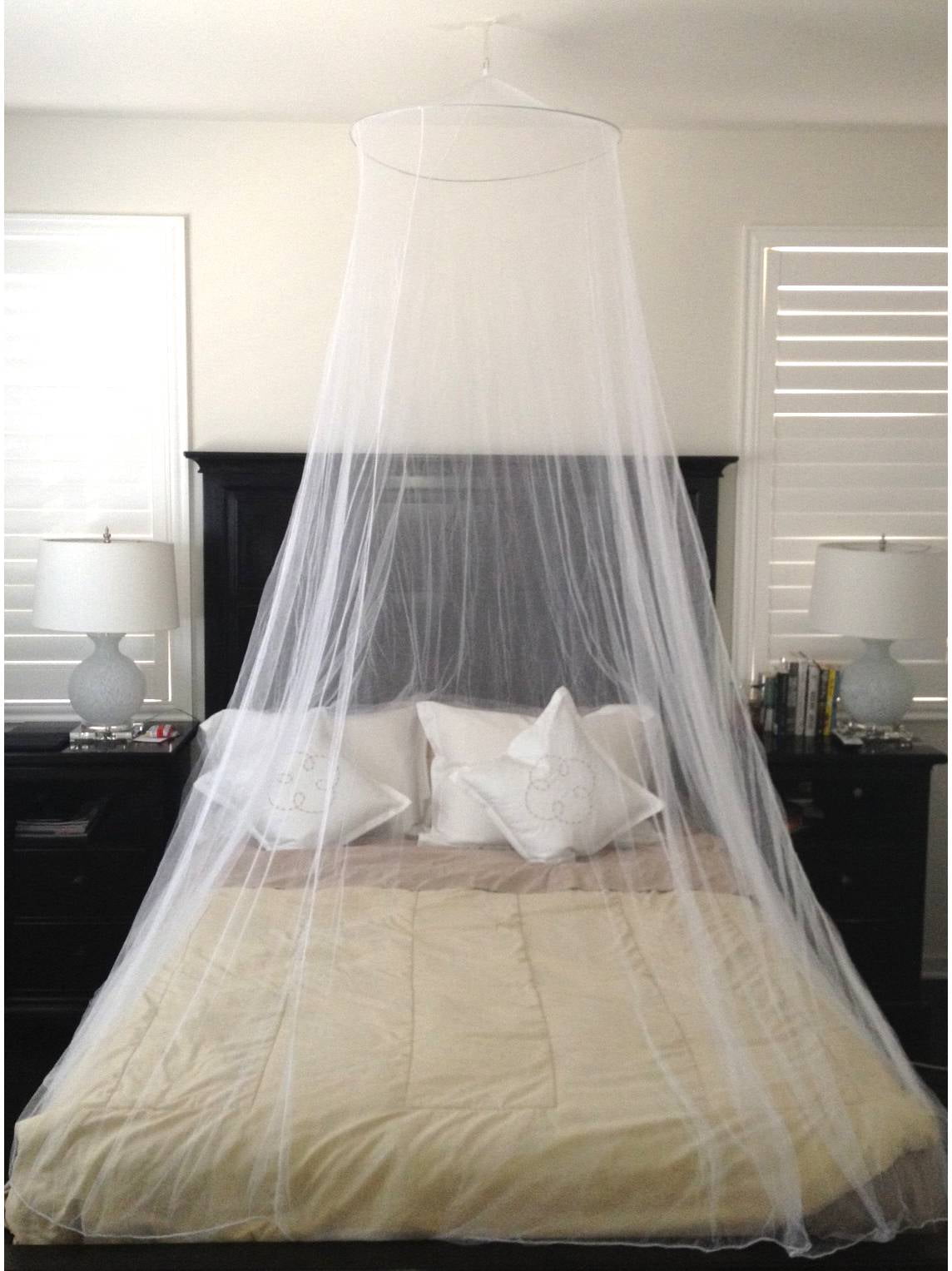 White Mesh Hanging Mosquito Net - Walmart.com