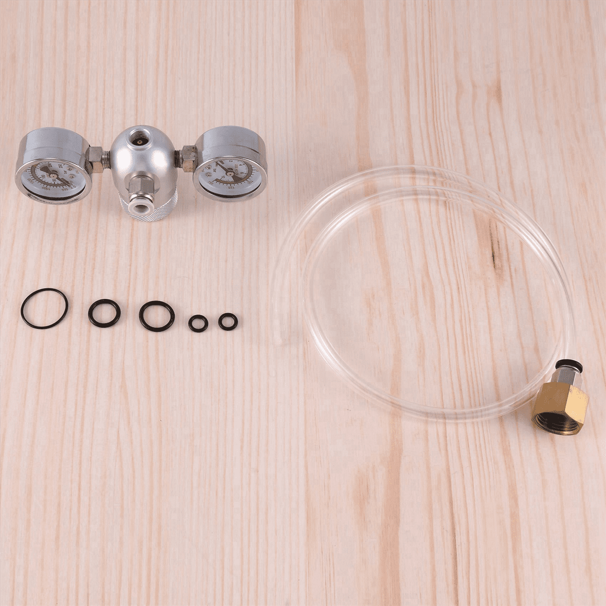 White Metal Whipped Cream Pressure Regulator Valve - Walmart.com