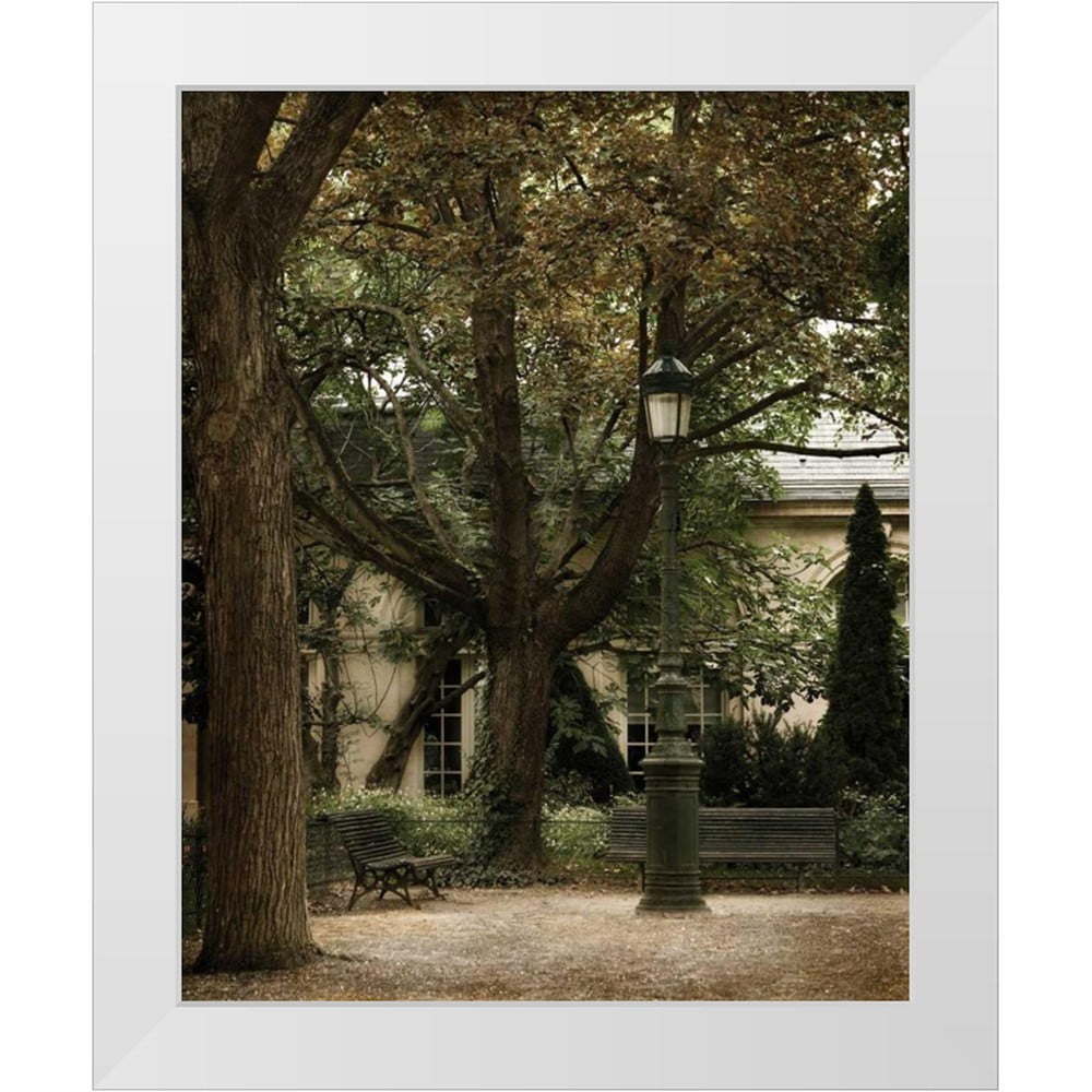 White, Milla 20x24 White Modern Wood Framed Museum Art Print Titled ...