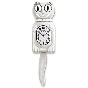 Kit Cat Klock, Vintage Classic Black Lady Wall Clock with Moving Eyes ...