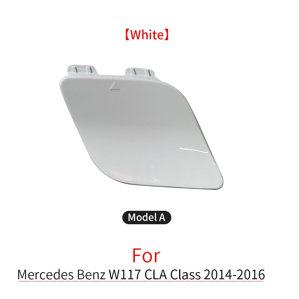 White Model A-Car Front Bumper Towing Eye Cap Cover, Fit for Mercedes ...