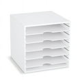 Simply Tidy White Modular Panel Cube - File Organizer & Desk Shelves ...