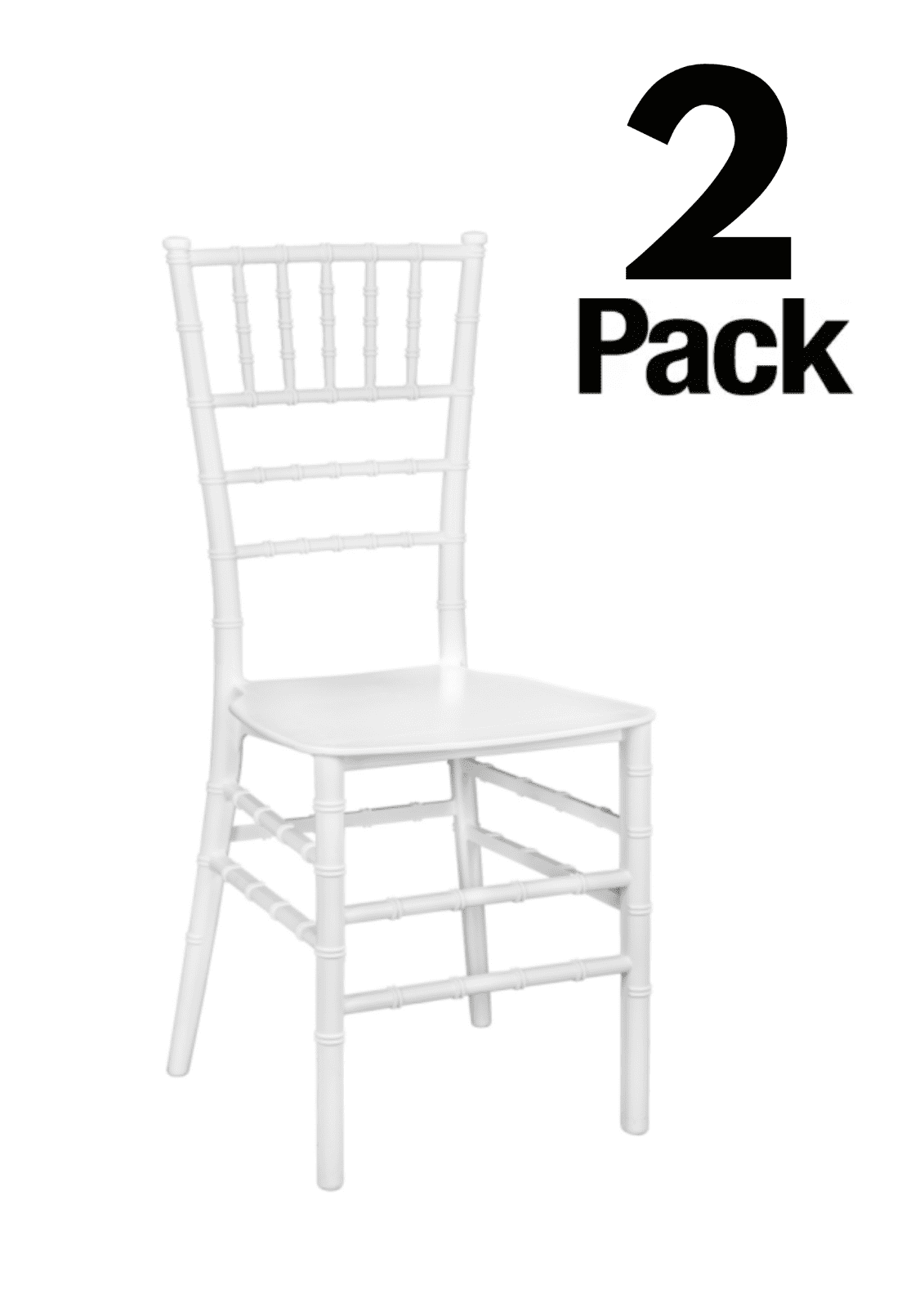 Chair Resin White Mono-Thin Chiavari Chair by Chivari - Walmart.com