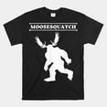 White Moosesquatch Funny Moose Sassquatch Cryptid Creature Shirt ...