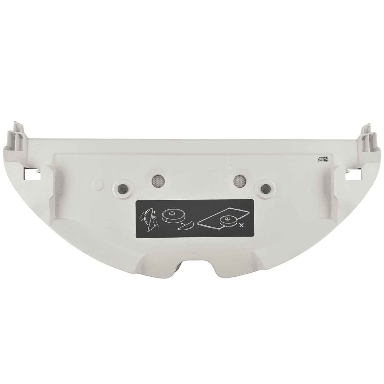 White Mop Cloth Bracket Assembly With Washable Pad Compatible ...