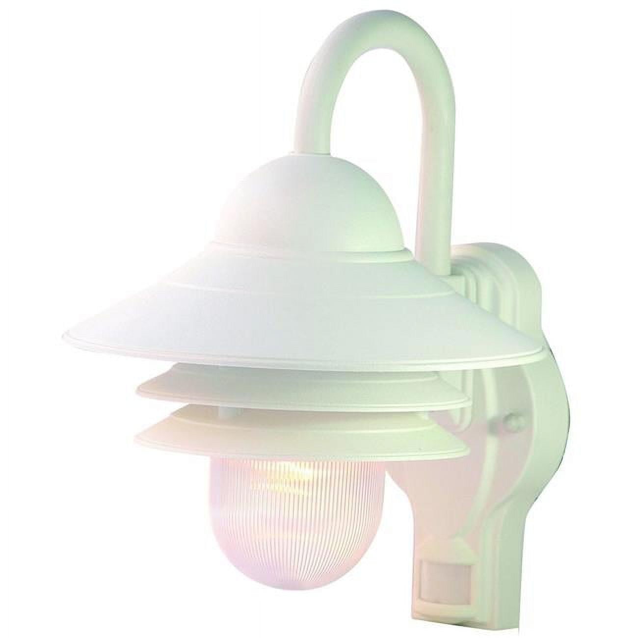 White Motion Sensor Outdoor Wall Light - Walmart.com
