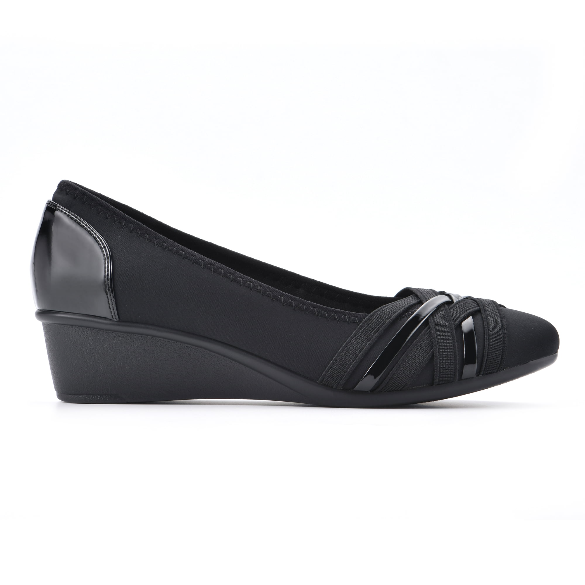 Women's Cliffs by White Mountain Bowie Women's Wedges Color: Black ...