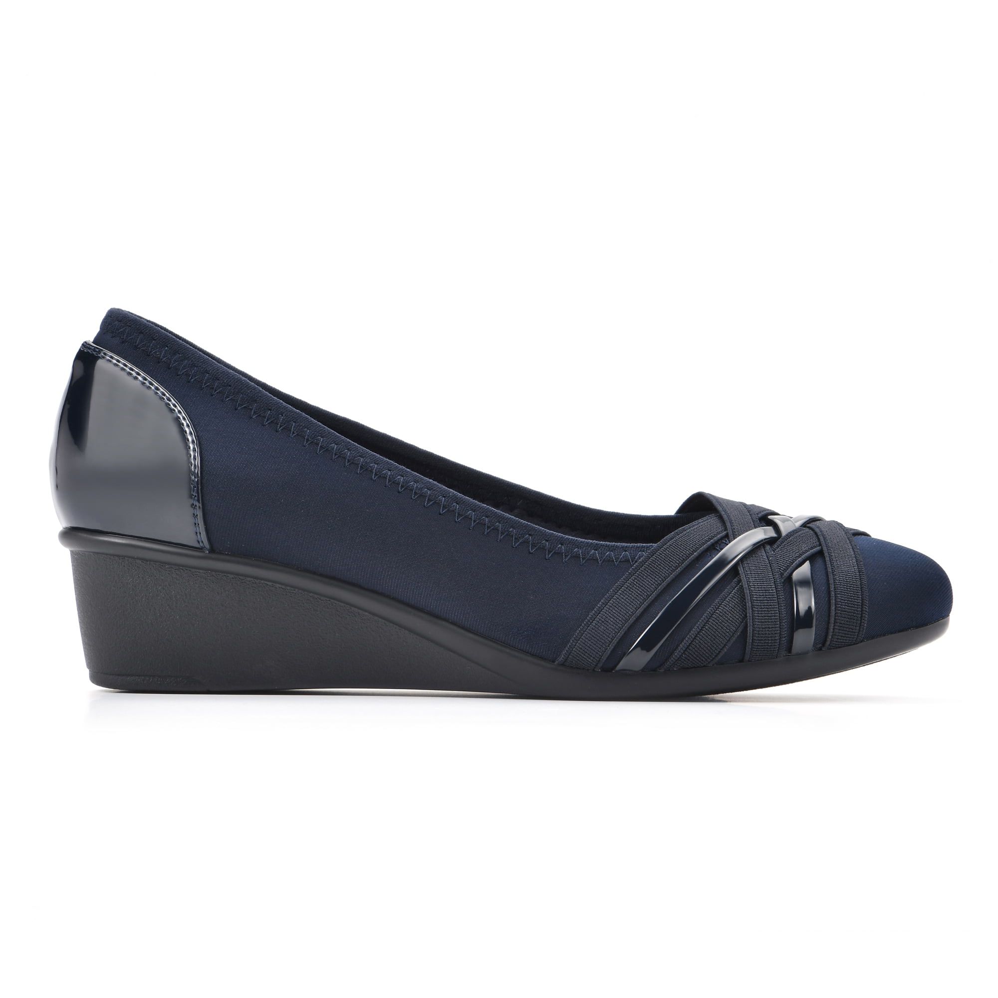 Women's Cliffs by White Mountain Bowie Women's Wedges Color: Navy ...