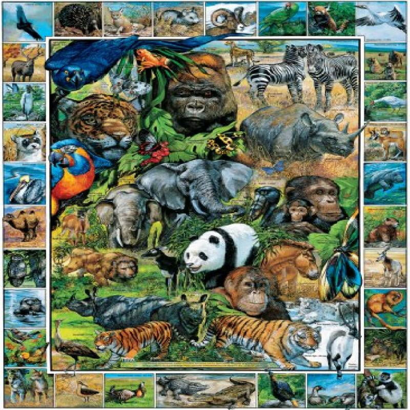 White Mountain Puzzles Endangered Species - 300 Piece Jigsaw Puzzle ...