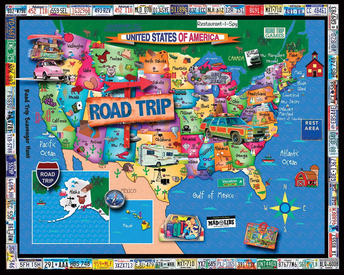 White Mountain Puzzles Family Vacation - 1000 Piece Jigsaw Puzzle ...