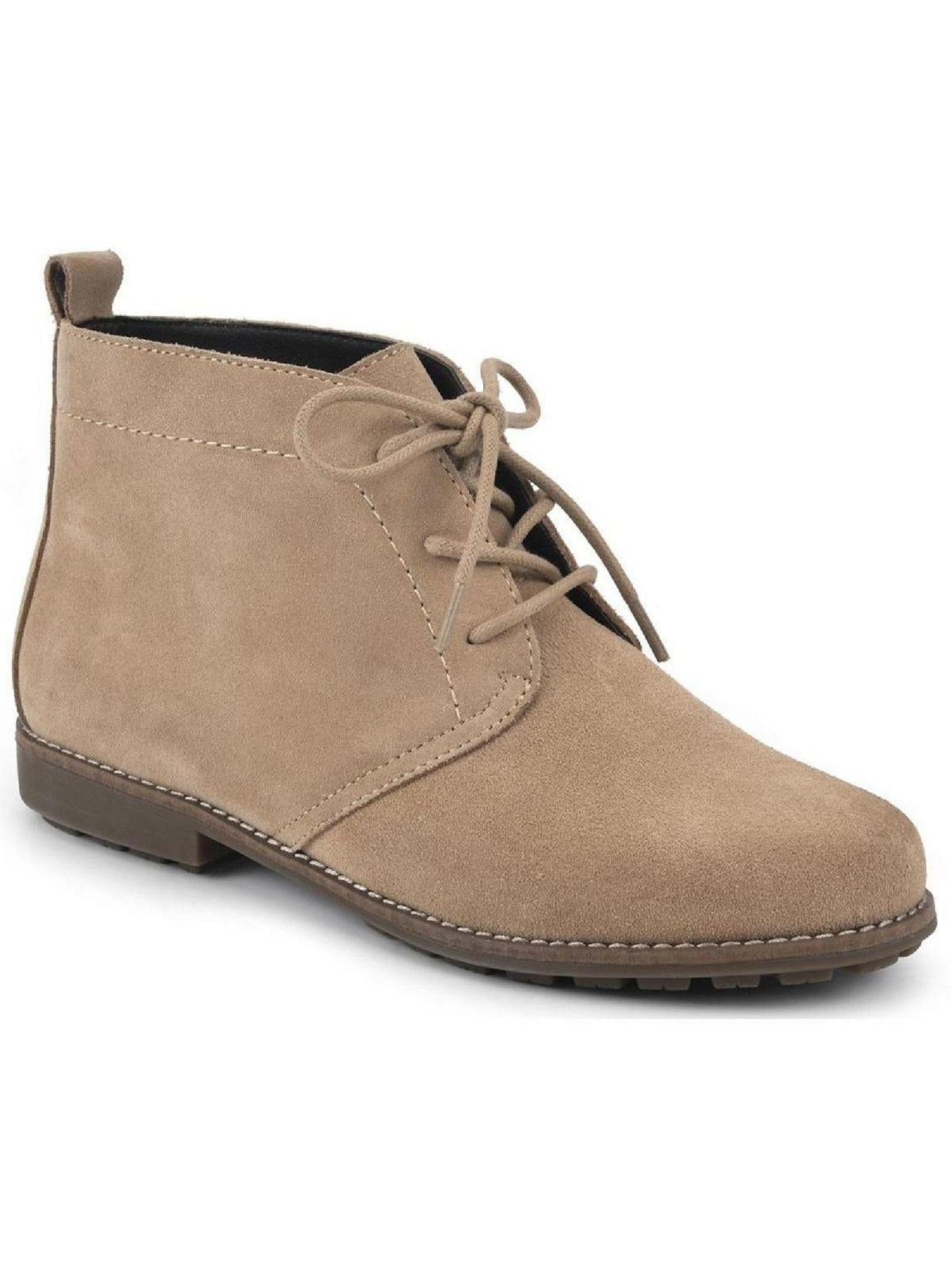 White Mountain Womens Auburn Leather Round Toe Booties - Walmart.com