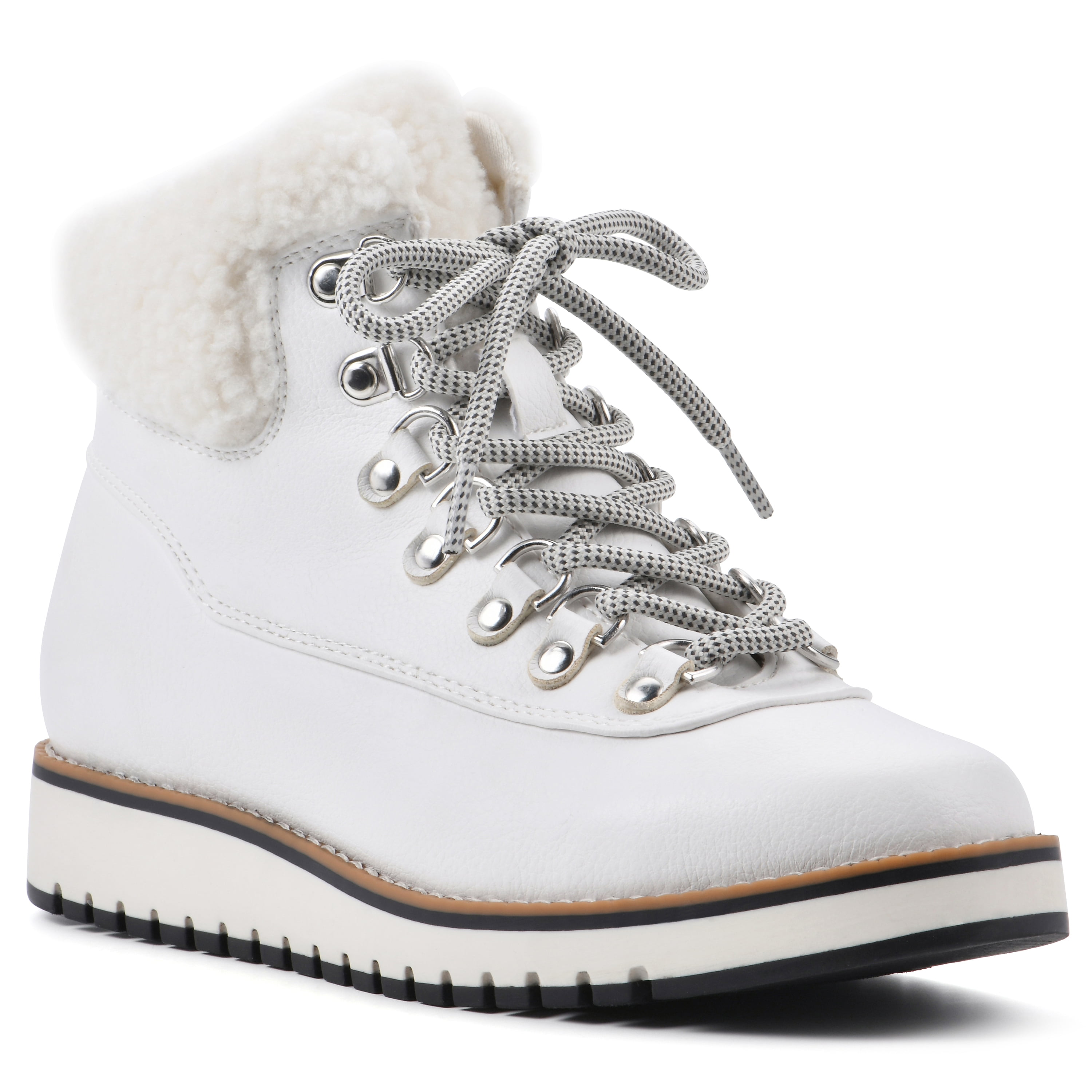 White Mountain Womens Cozy Ankle Boot, Adult, White/Smooth, 8 M US ...