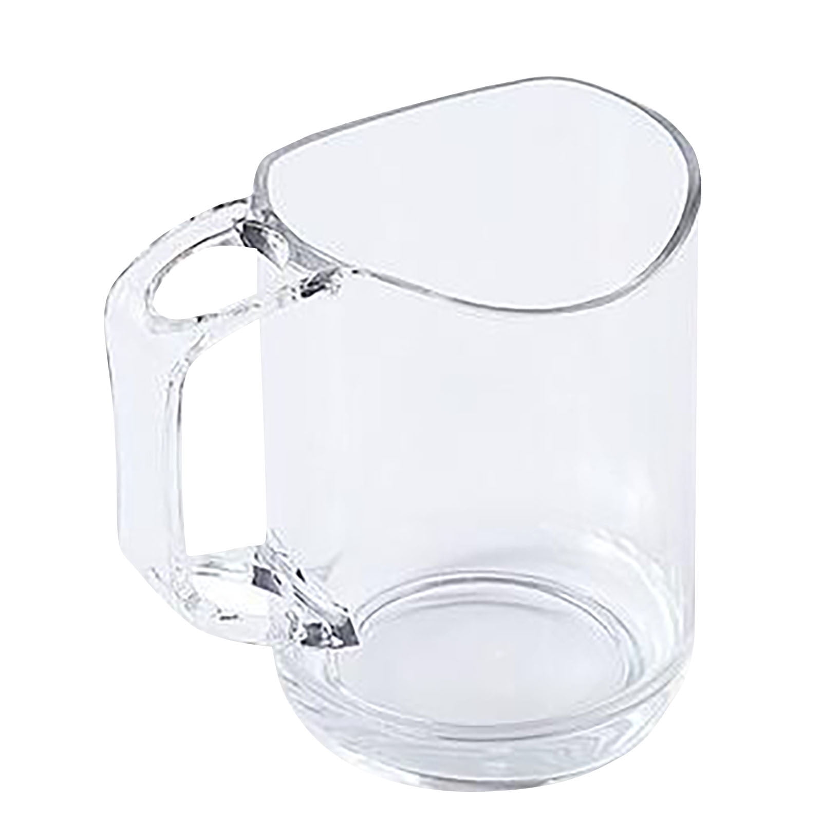 White Mouthwash Cup White Transparent Plastic Travel Toothpaste Cup Set ...