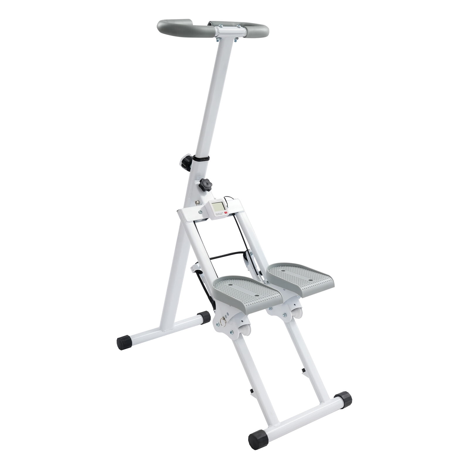 White Multi-Functional Home Fitness Stair Stepper, 220 Lbs Vertical ...