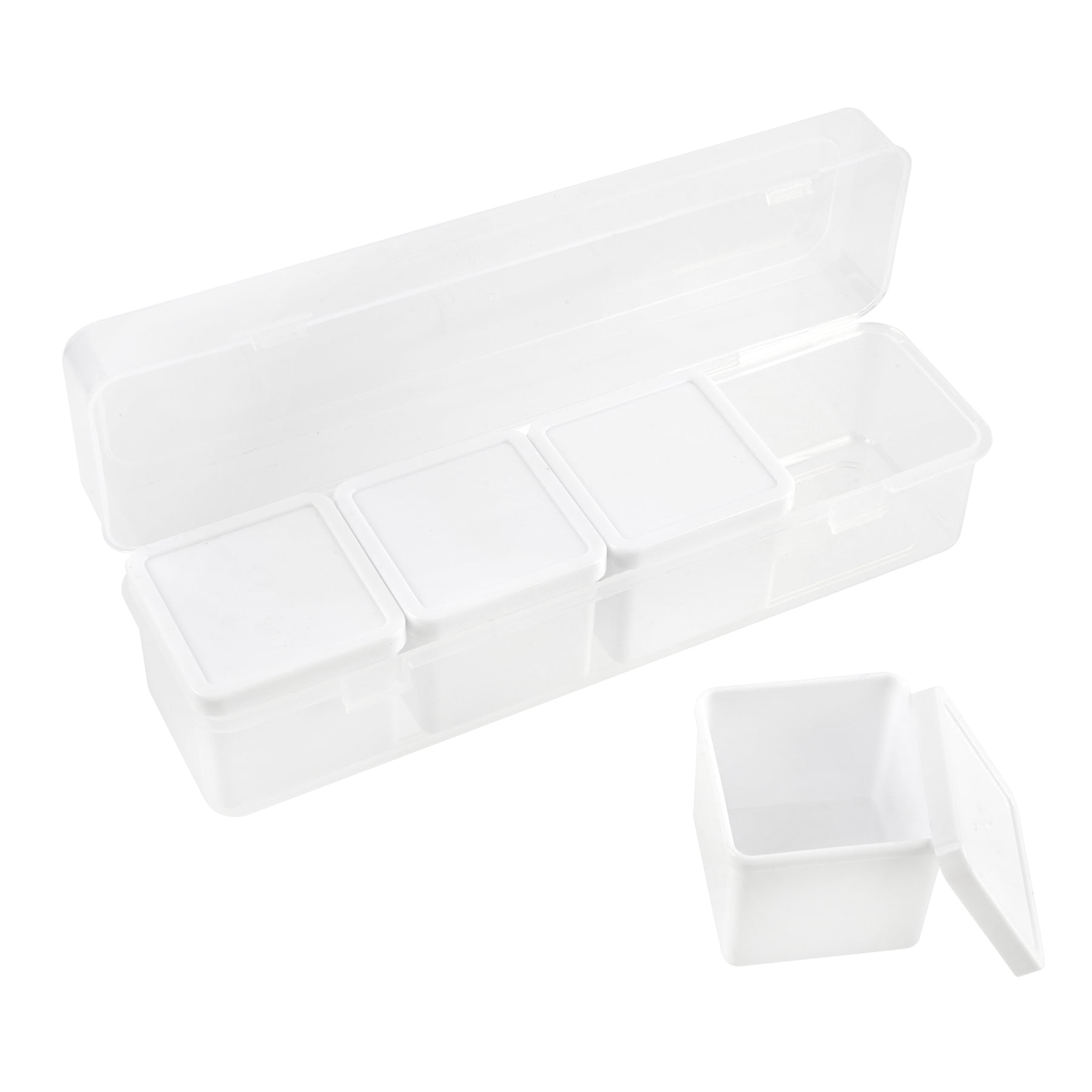White Multi-Use Organizer Sets by Simply Tidy – 9" Plastic Drawer Bins ...