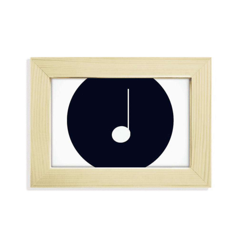 White Music Crotchet Notes Black Desktop Decorate Photo Frame Picture ...