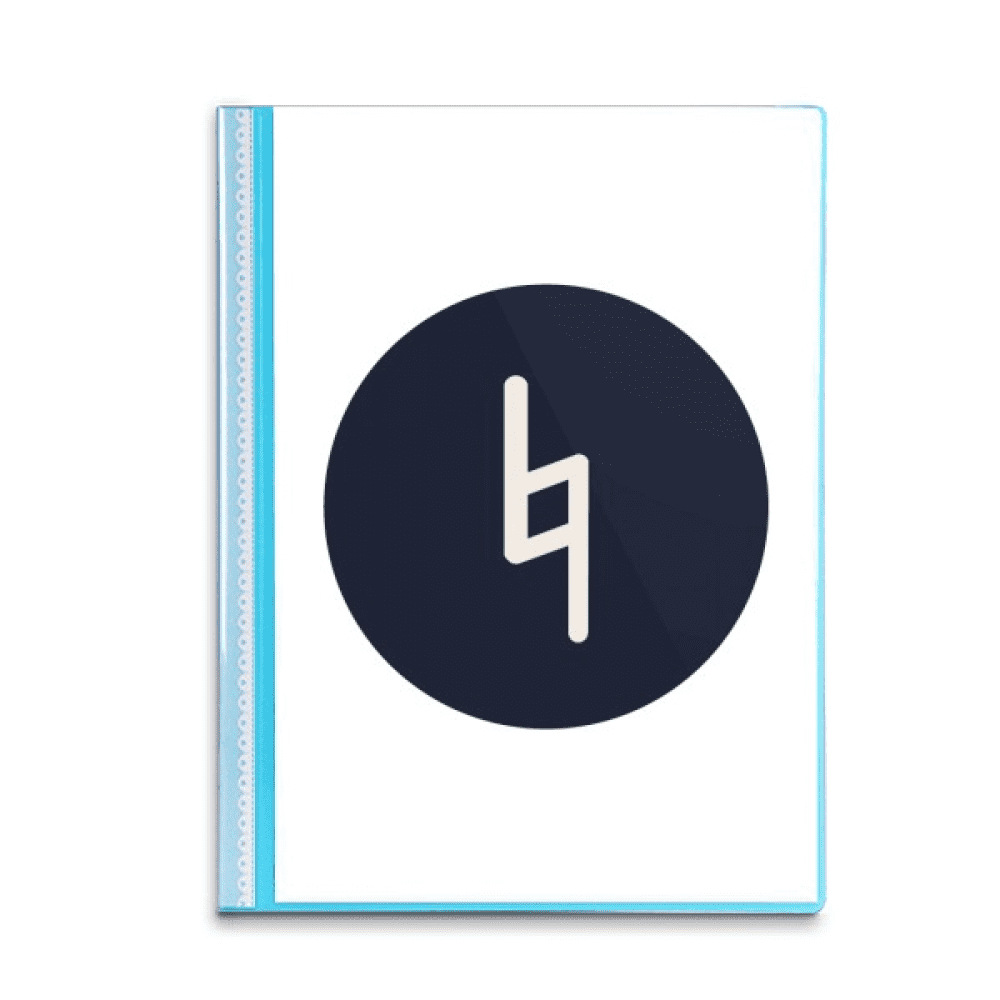 White Music Flat Signature Black Book Sheet Protectors Portfolio Binder ...