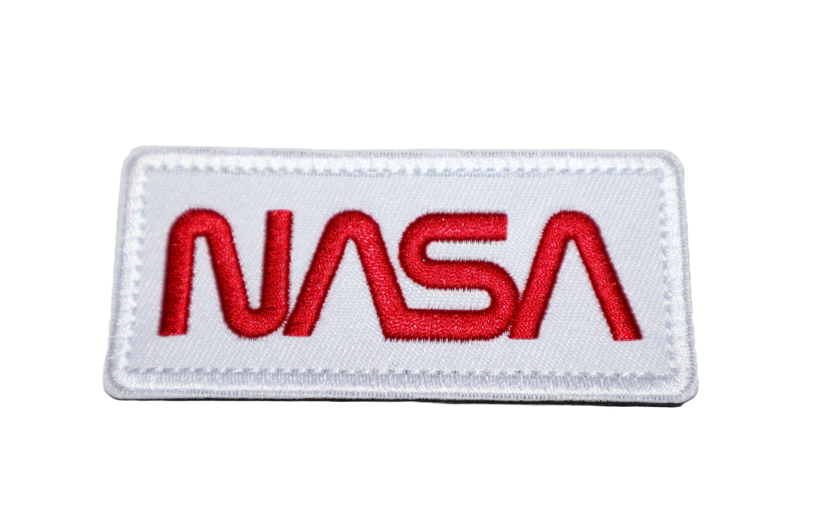White NASA Velcro Patch - Walmart.com