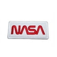 White NASA Velcro Patch - Walmart.com