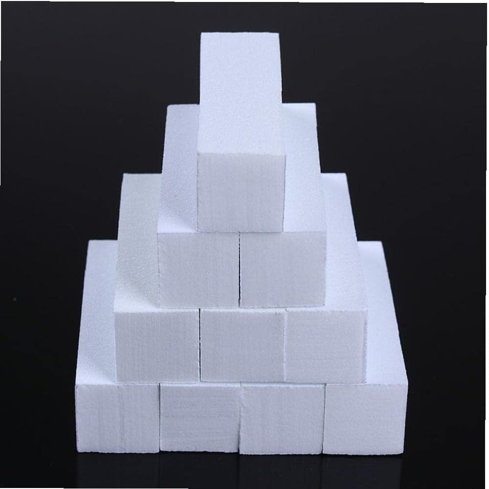 White Nail Art Buffers Sanding Grinding Polishing Block File Trimmer ...