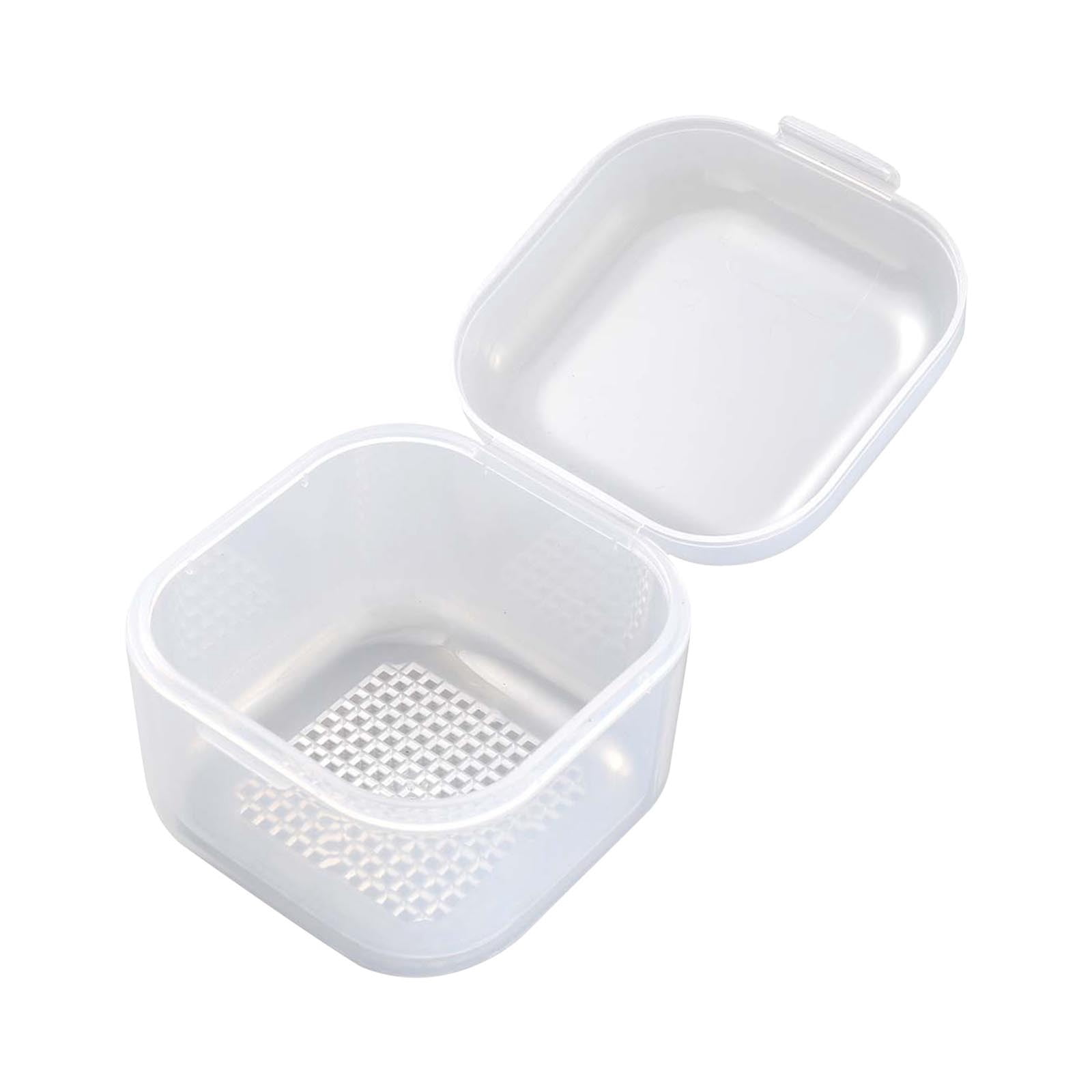 White Nail Tool Sterilization Box With Plastic Tray Sanitizing ...