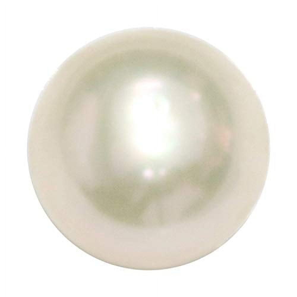 White Natural Certified Pearl Moti Gemstone With Lab Certificate For ...