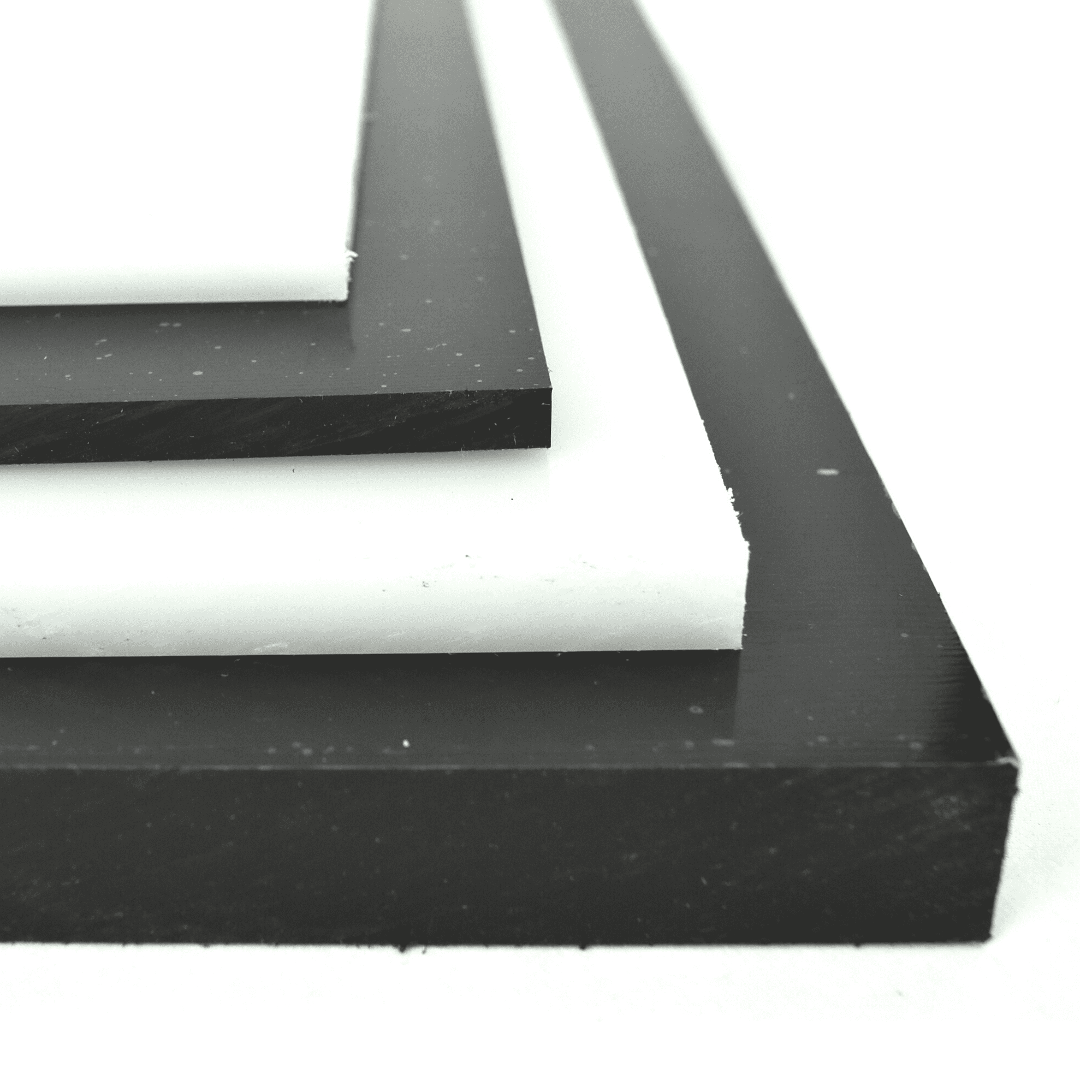 White (Natural) Polypropylene Copolymer (PPC) Plastic Sheet 1/4" x 12 ...
