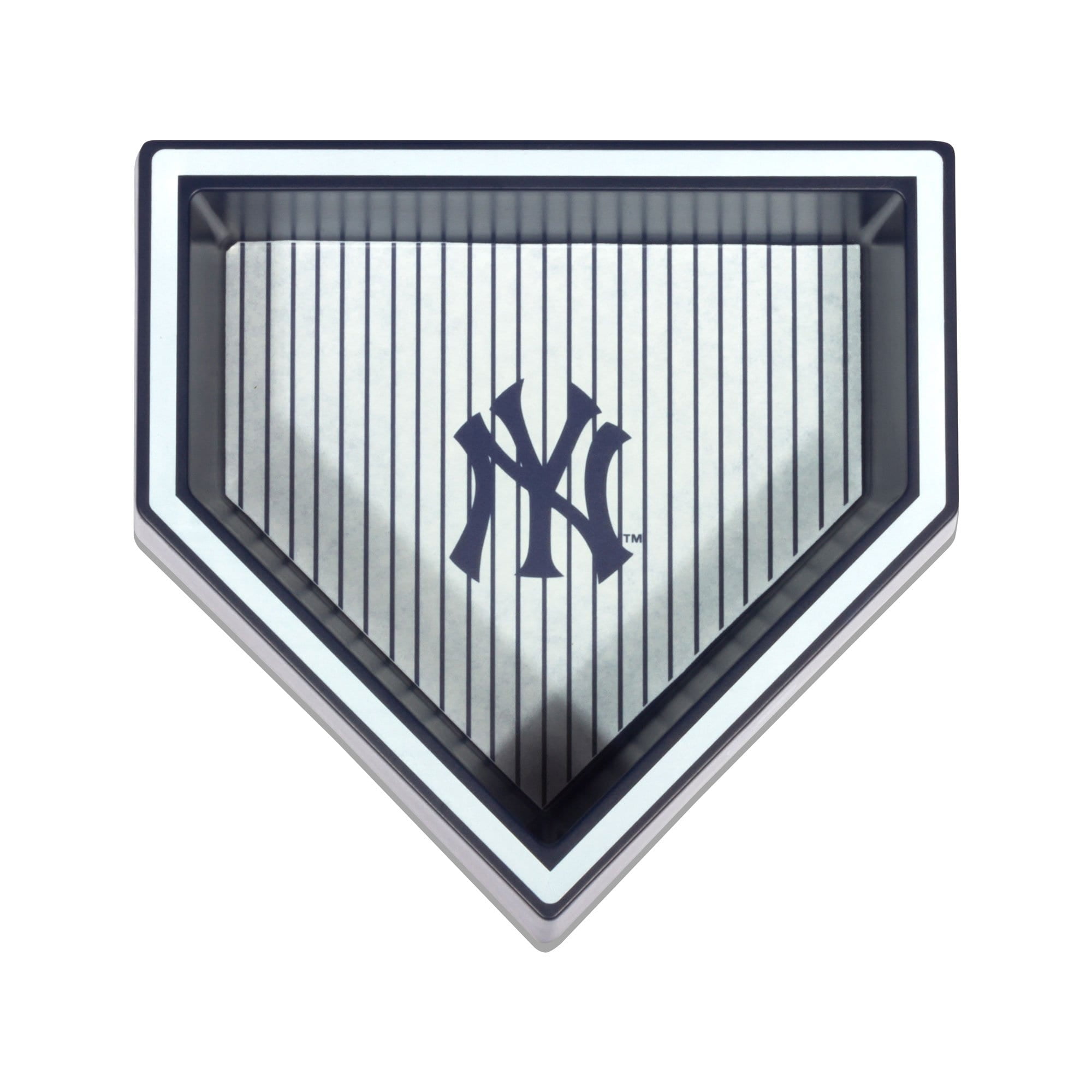 White New York Yankees Home Plate Pet Bowl - Walmart.com