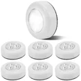 White Night Light for Under-Cabinet Lighting, Touch Activated 6-Pack ...