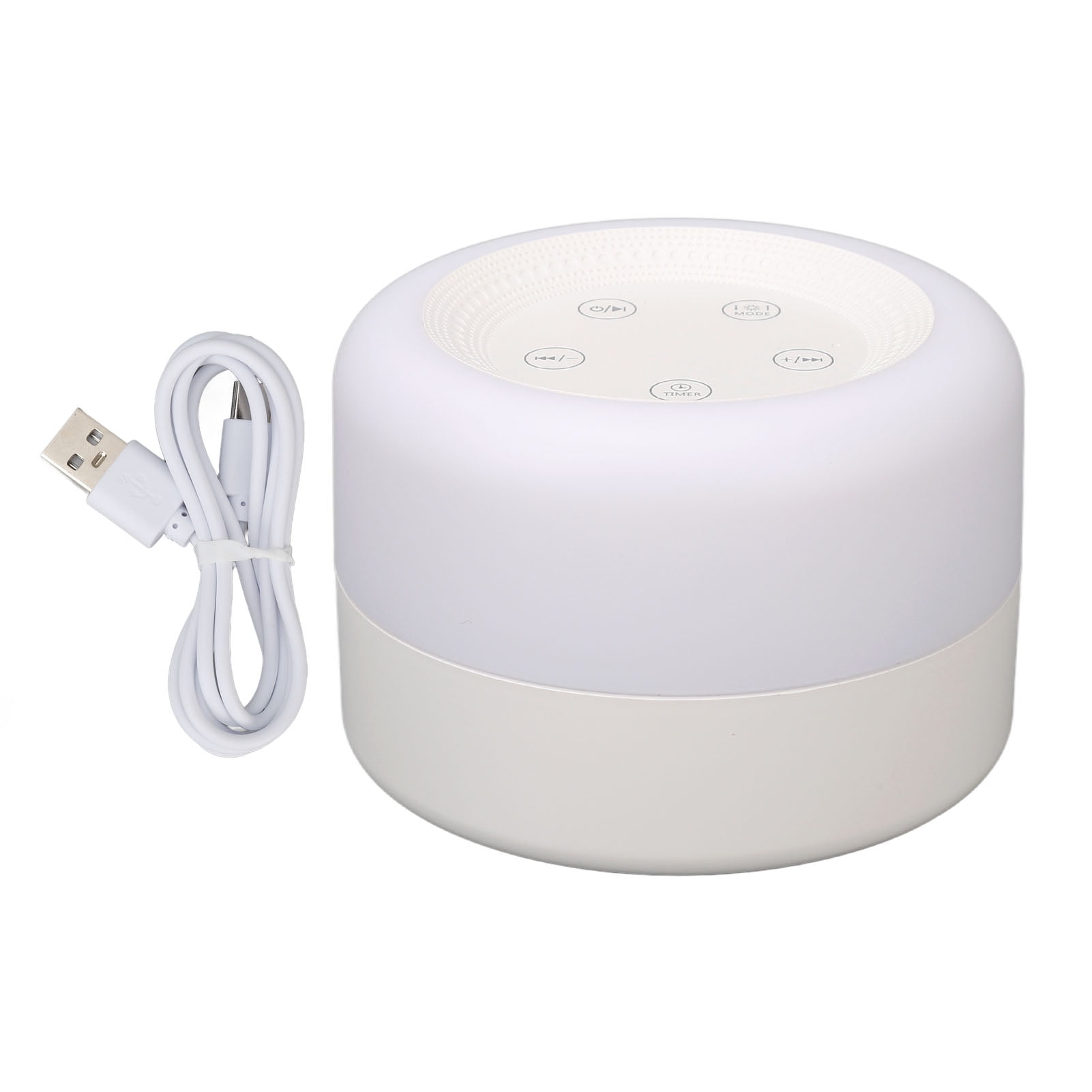 White Noise Device Colorful Light Various Music USB Rechargeable ...