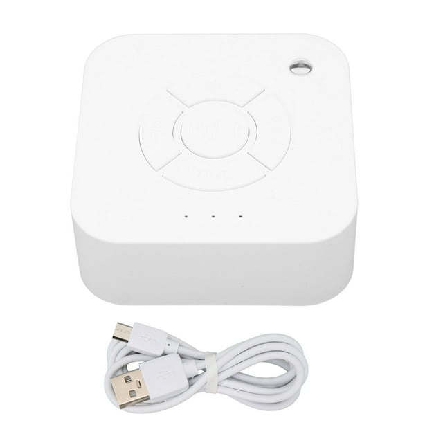 White Noise Machine 9 Songs USB Rechargeable Light Sleep Sound Device ...