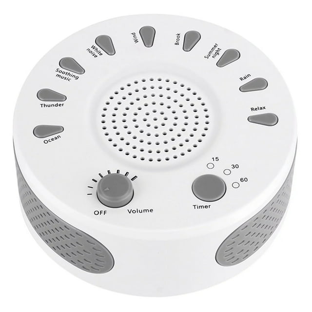 Portable White Noise Machine for Baby & Adult, 9 Soothing Sounds, Sleep ...