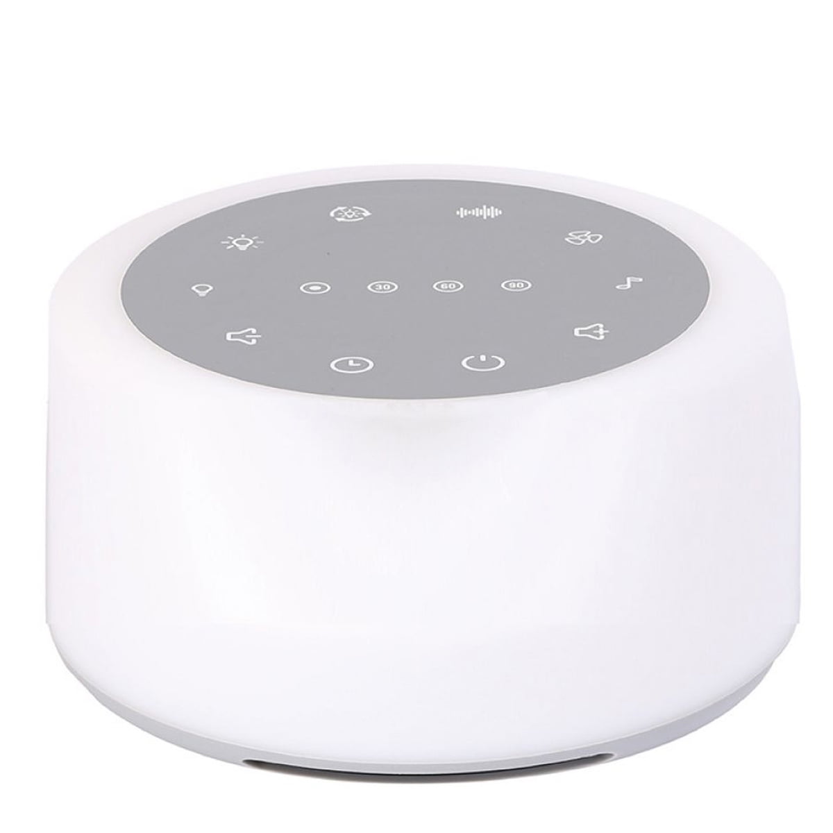 White Noise Machine for Sleep, Portable Sound Machine with 7 Color ...