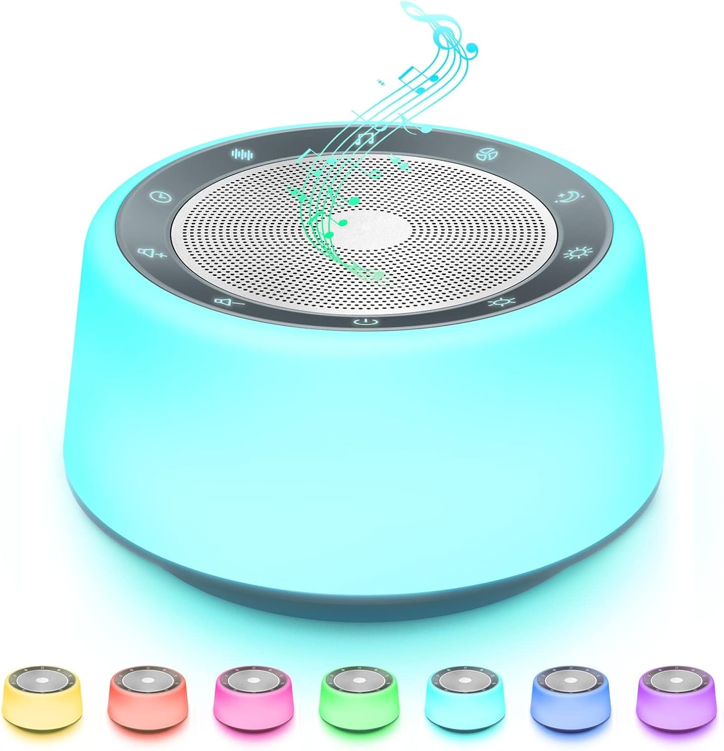 White Noise Machine,Sound Machine for Sleeping with 30 Soothing Sounds ...