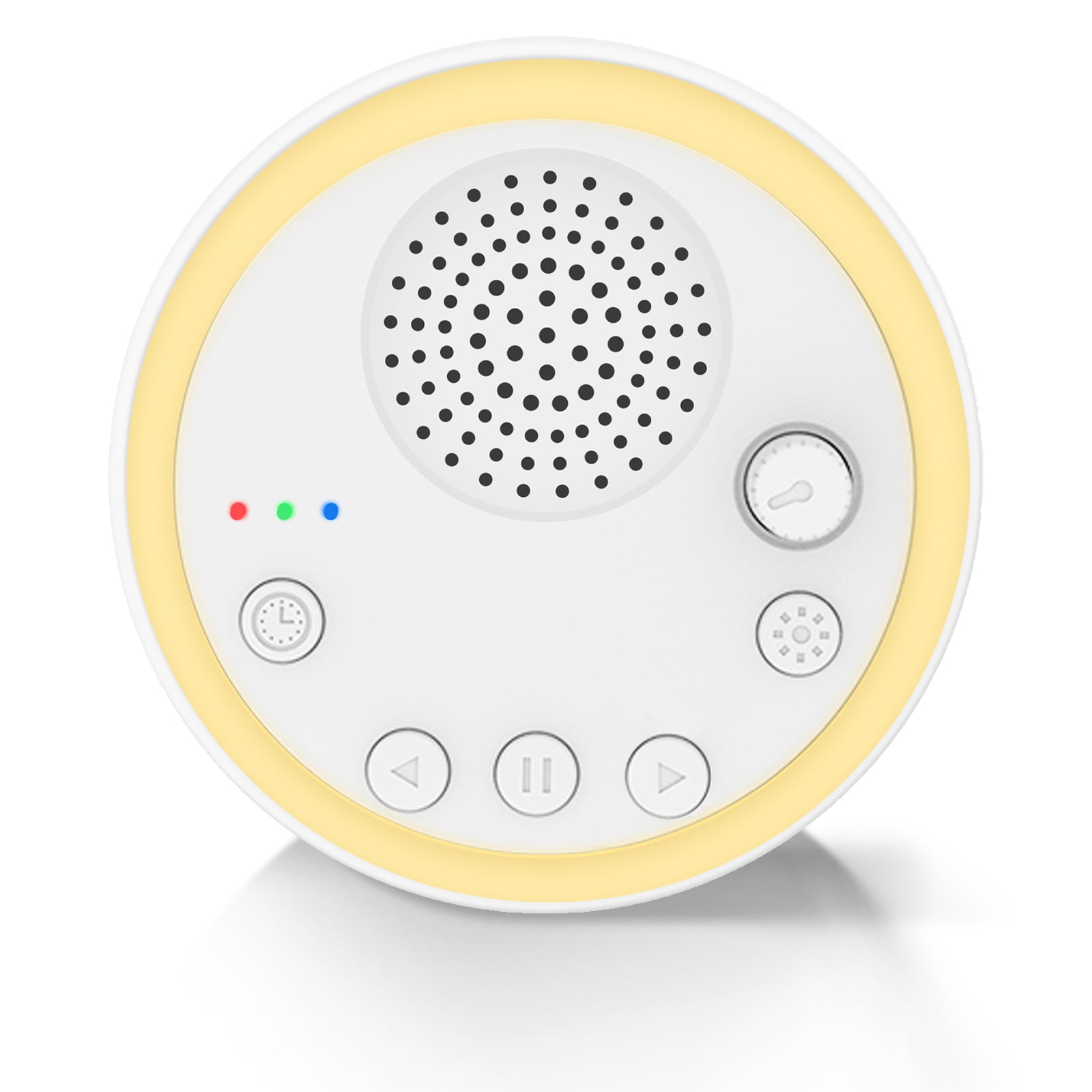 White Noise Sleep Machine ,Built-in 6 Soothing Sound Soft Breath Light ...