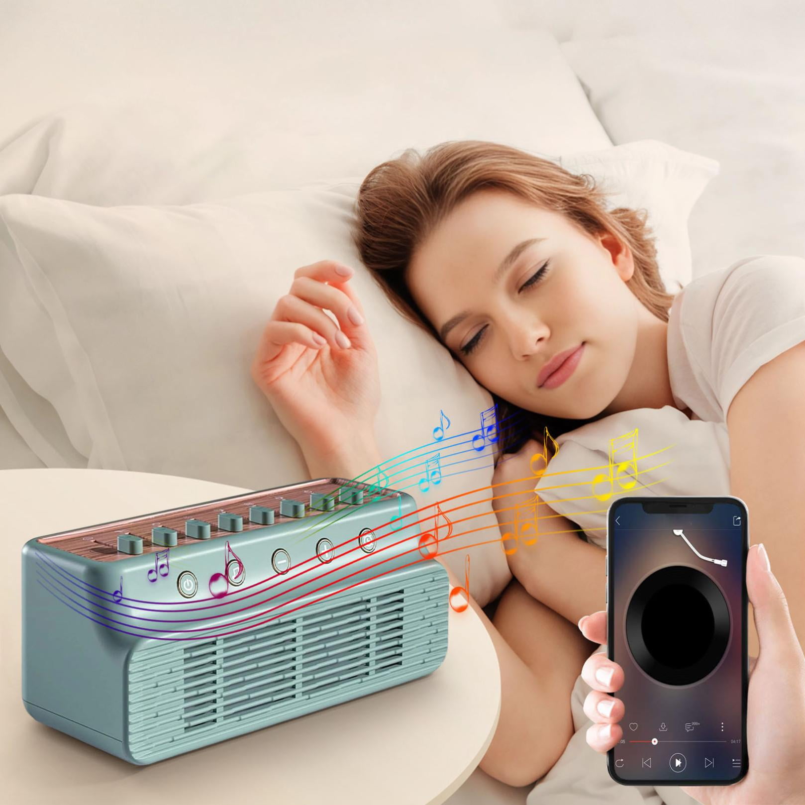 White Noise Sleep Sound Machine, Sleep Music Adult Sleep Aid Sleep ...