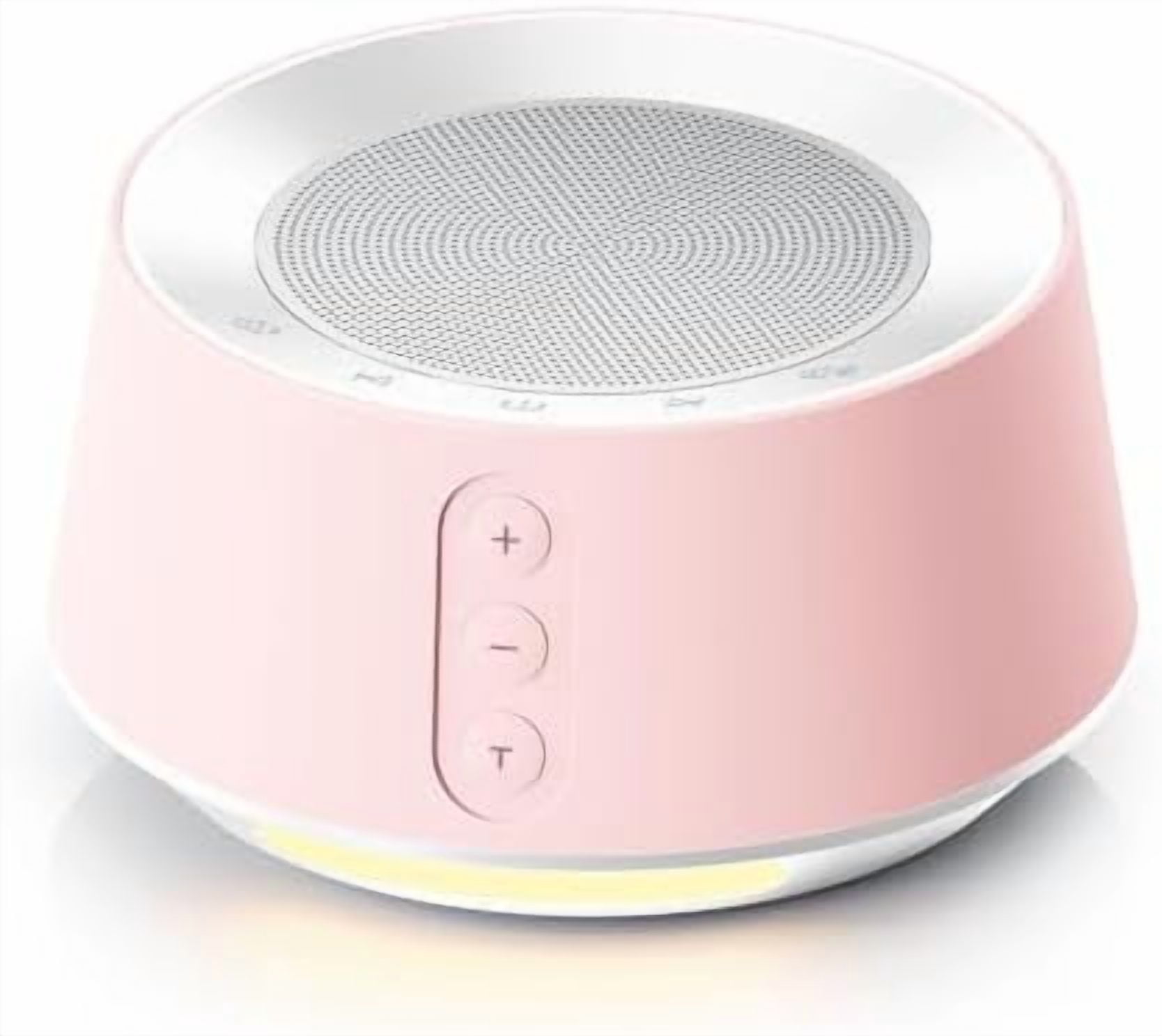 White Noise Sound Machine with 20 Soothing Sounds, 10 Colors Night ...