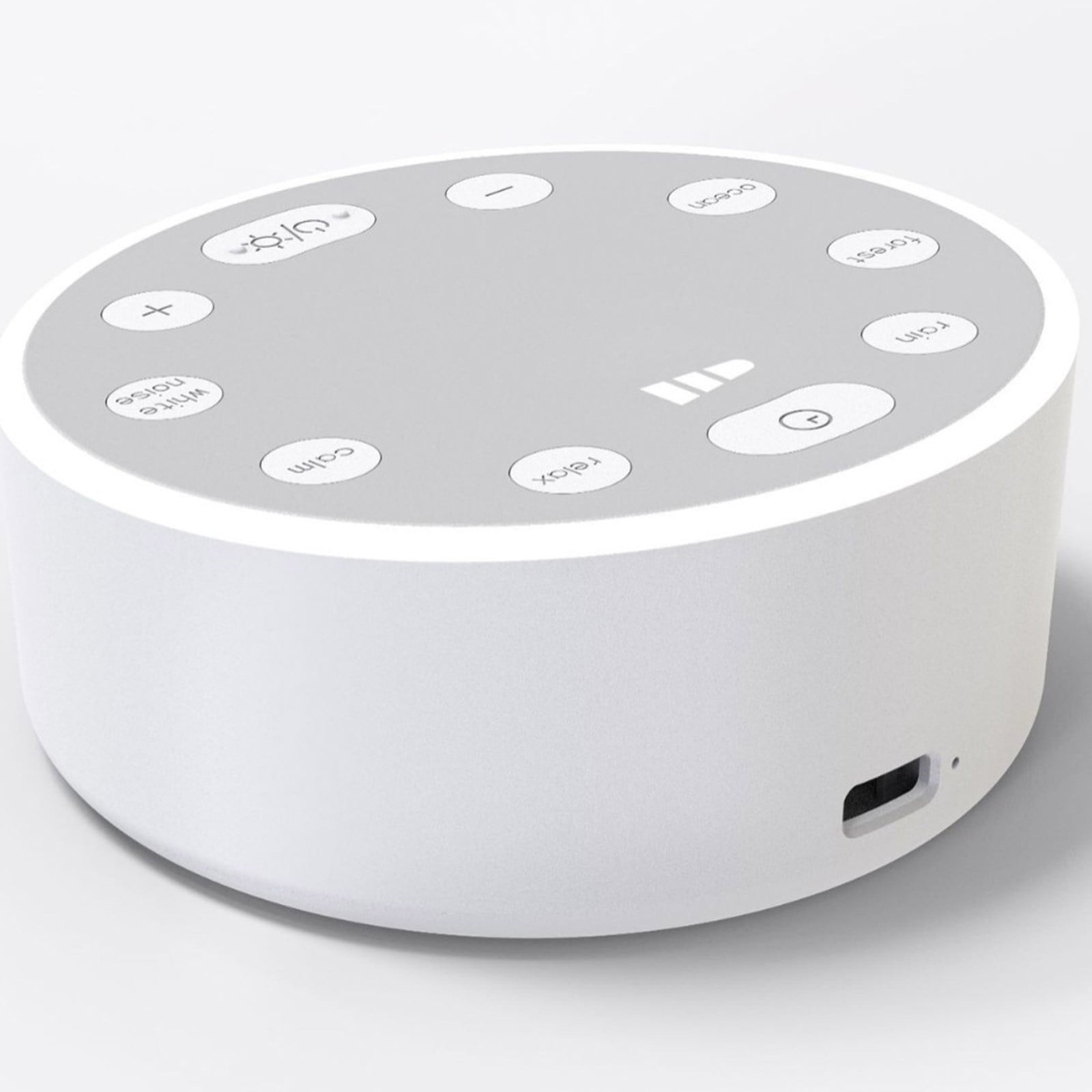 White Noise Sound Machine with 30 Soothing Sounds Brown Noise Machine ...