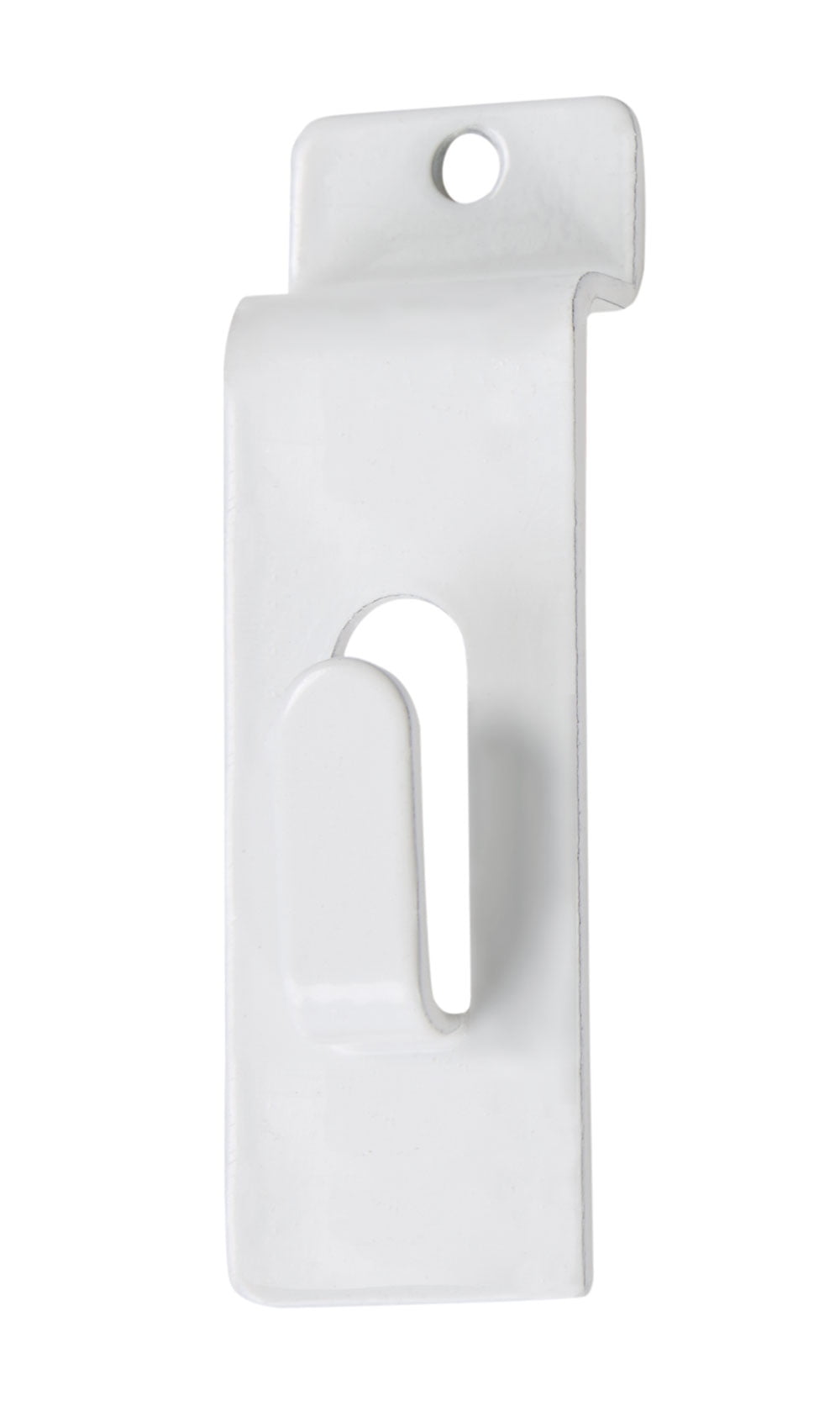White Notch Hook for Slatwall - Pack of 50 - Walmart.com
