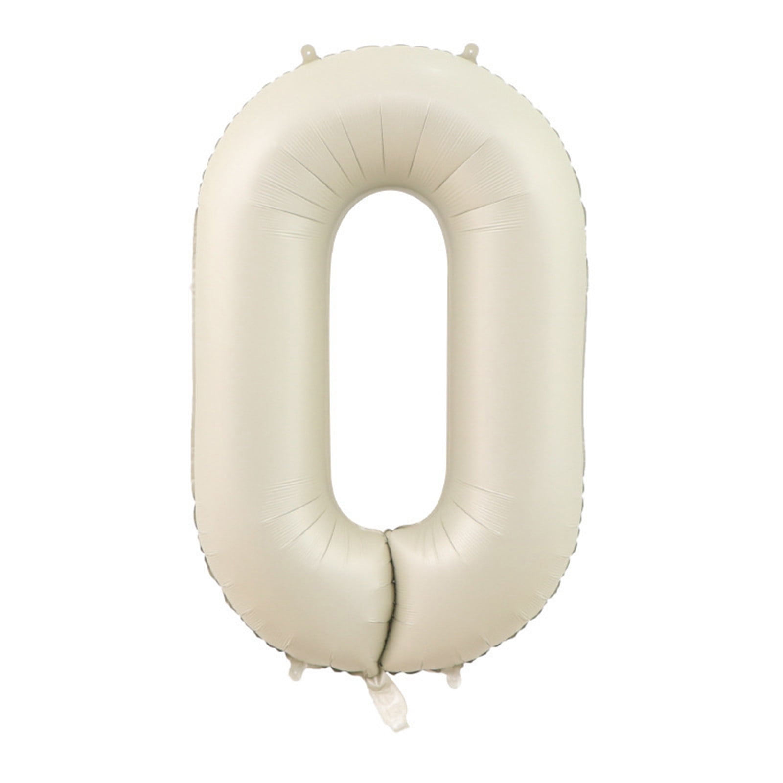 White Numbers Foil Helium Balloons for Boys Girls Birthday, Large Mylar ...