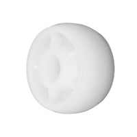White Nylon Wheel 4" X 2" - 800 LBS Capacity - Walmart.com
