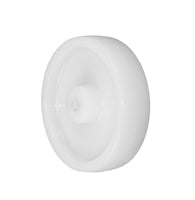 White Nylon Wheel 5" X 1-1/4" - 500 LBS Capacity - Walmart.com