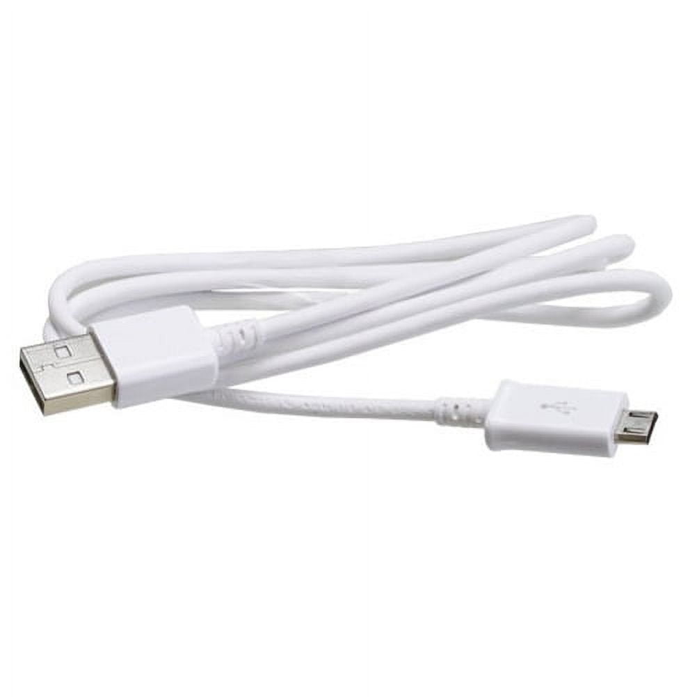 White OEM USB Cable Rapid Charge Power Wire Sync Micro-USB Data Cord ...