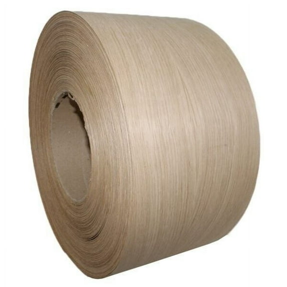 White Oak 7'' X 25' Roll Preglued Wood Veneer Edge Banding, Iron on Hot ...
