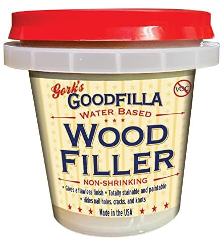 White Oak, 8 oz, Wood and Grain Filler, Stainable, Tintable, Sandable ...