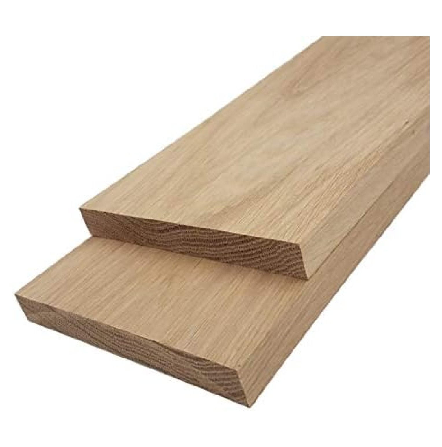 White Oak Lumber Board - 3/4" x 6" (2 Pcs) (3/4" x 6" x ") - Walmart.com