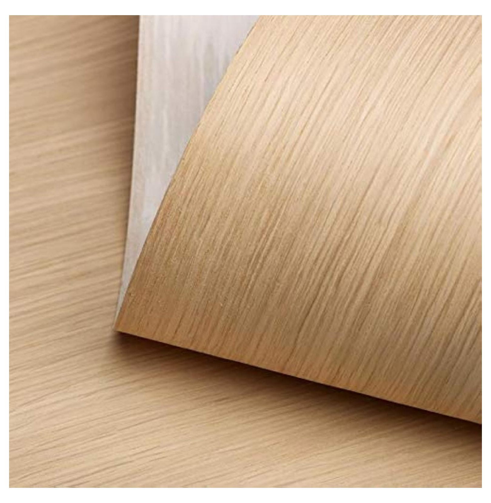 White Oak Rift Wood Veneer Sheet, 24” x ”, Peel and Stick, “A” Grade ...