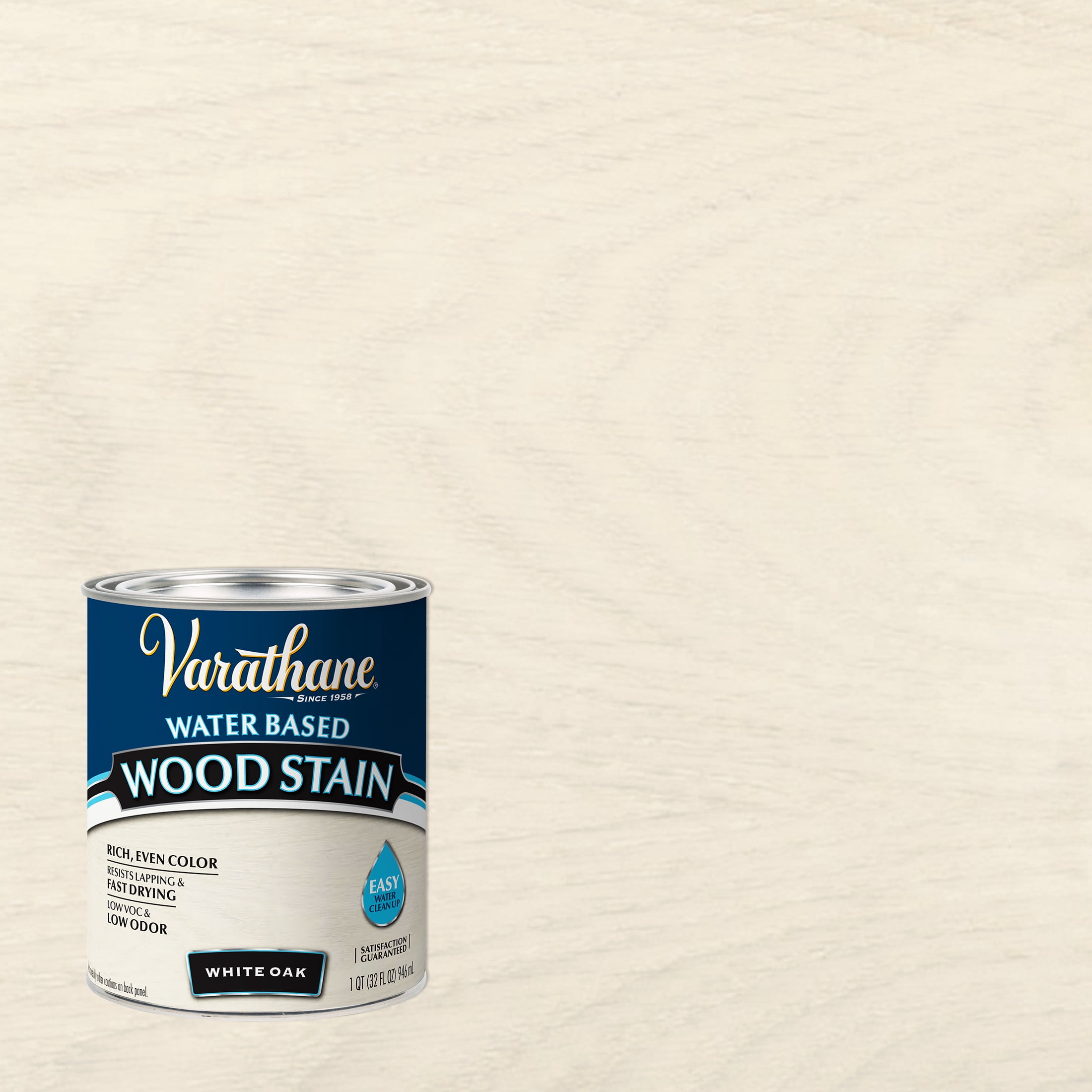 Varathane White Oak Water-Based Wood Stain Finish, 1 Quart - Walmart.com