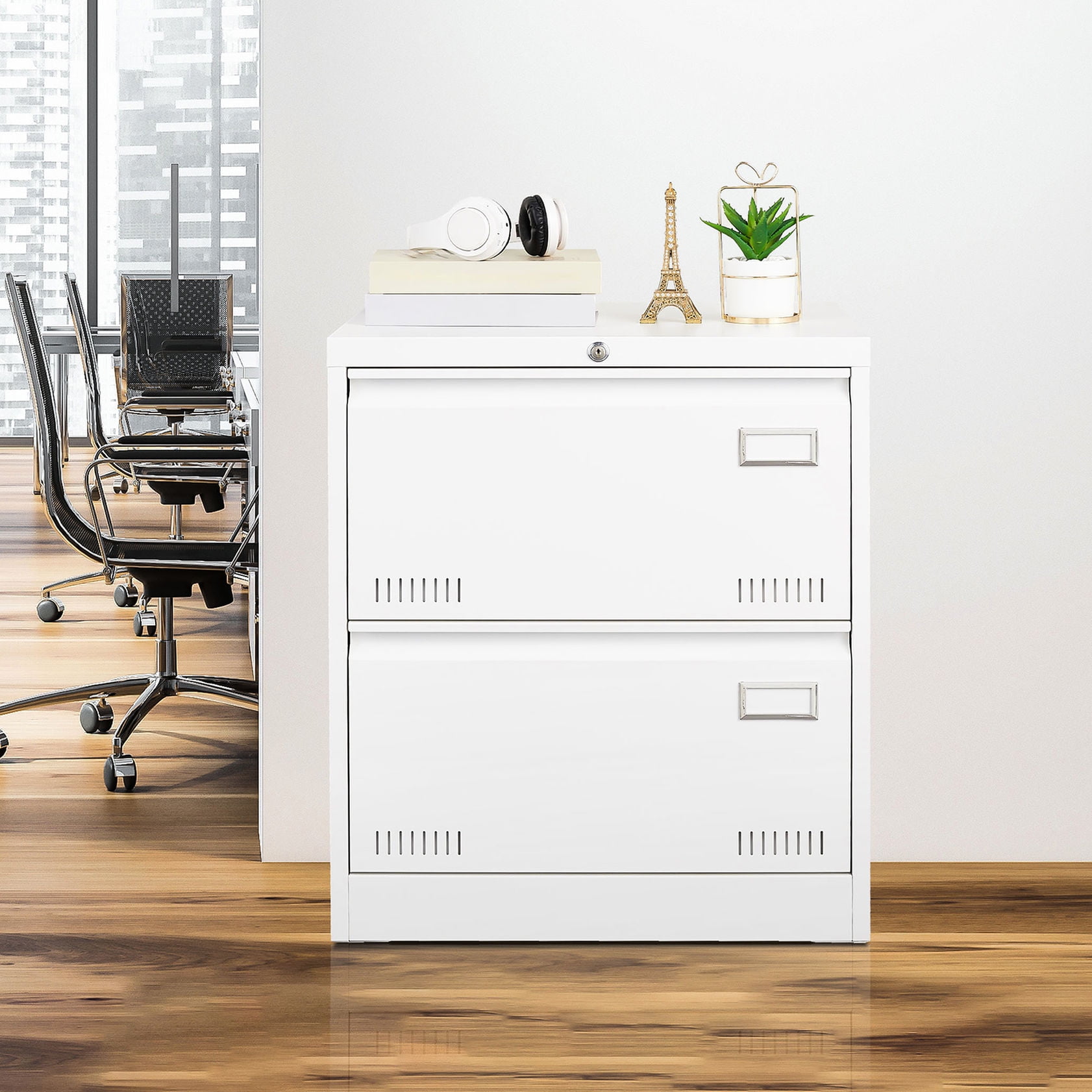 White Office Filing Cabinet | Help Office Workers Organize | Improve ...